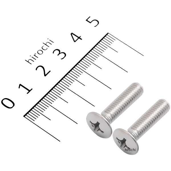 ポッシュ POSH バーエンドリペアパーツ 丸皿+小ネジサイズ:M6x25mm2本入りステンレス031079-70楽天 JP店　