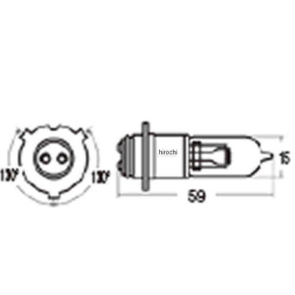 スタンレー STANLEY ハイパーハロゲンバルブカラー:ホワイトサンダーS定格電圧:12V35/36.5W形状:T15口金:P15d-25-3色温度:3700K(ケルビン)数量:1個入り車検対応高色温度ホワイトハロゲンバルブのコーティング...