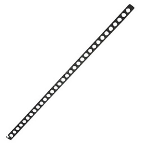 エーモン 取付金具(黒)・サイズ 厚さ0.8mm 15×396mm 穴径7mm・カチオン電着塗装S745楽天 JP店