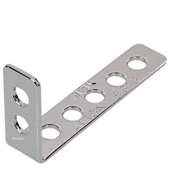 エーモン 取付金具・サイズ 厚さ2mm 15×70×35mm 穴径7mm・材質 クロームメッキS913楽天 JP店　