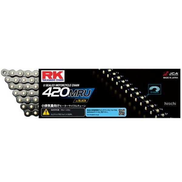 RKジャパン チェーン適合排気量:50〜125リンク数:130L付属ジョイント:クリップシルバー系チェーンを、現行のクローム(CC)から新色シルバー(SV)に一新して発売する事となりました。新色 シルバーはプレート、ピン、ローラーを全て同じ...