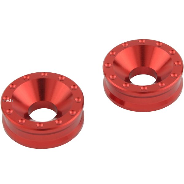 ポッシュ POSH ビレットワッシャー M6汎用カラー:レッド外径:約17.5mm/厚み6mm素材:アルミ削り出し/アルマイト・メッキ仕上げ2個入り【仕様説明】・日本製ボルト周りのドレスアップに使用するボルトホルダー・厚みを抑えた構造にフィ...