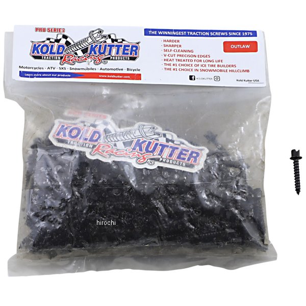 Kold Kutter トラクション スクリュー アウトロー カナディアンサイズ：12-11 x 1-1/4250個入りKKA114-12-250楽天 JP店　