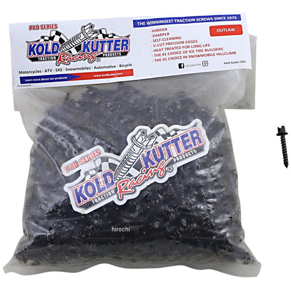 Kold Kutter トラクション スクリュー アウトロー カナディアンサイズ：12-11 x 1-1/4500個入りKKA114-12-500楽天 JP店　