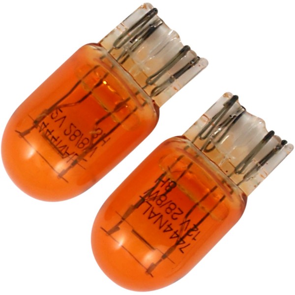 PEAK LIGHTING バルブバルブ形状：7444NA仕様：13.5V 25W/6W アンバー7444NALL-BPP楽天 JP店　