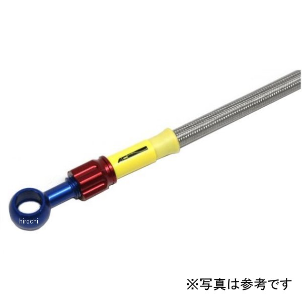 ACパフォーマンスライン AC-PERFORMANCELINE アルミ フロントブレーキホース レース対応ダイレクト T1-TYPE21年 ホンダ CBR600RR ※ABS不可フロント用フィッティングカラー:アルミ ブルー/レッド取り廻し...