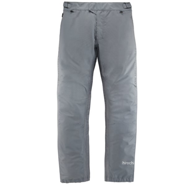 アイコン ICON 春夏モデル パンツ PANT PDX3 CEサイズ:2XLカラー:グレー・ICONオーバーパンツ・Hycor透湿防水生地・300Dポリエステル生地で補強・リフレクター・脱着可能D3Oプロテクター装備(膝)EN 1621-...