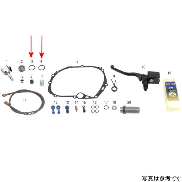 00-02-0189 SP武川 レリーズピストン OリングSET00-02-0189楽天 JP店　