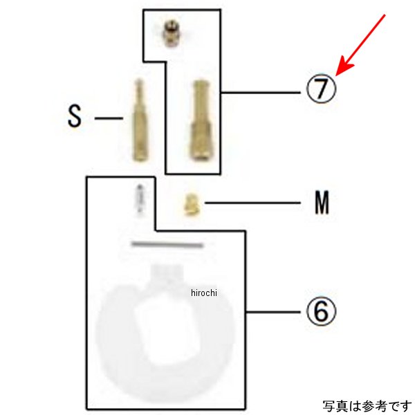 00-03-0384 SP武川 ニードルジェットセットKEIHIN PB16ニードルジェットセットSP武川製キャブレターが対象です。純正品や他社製品はキャブレターの仕様が異なります。KEIHIN PB16キャブレター単品　03-03-007...