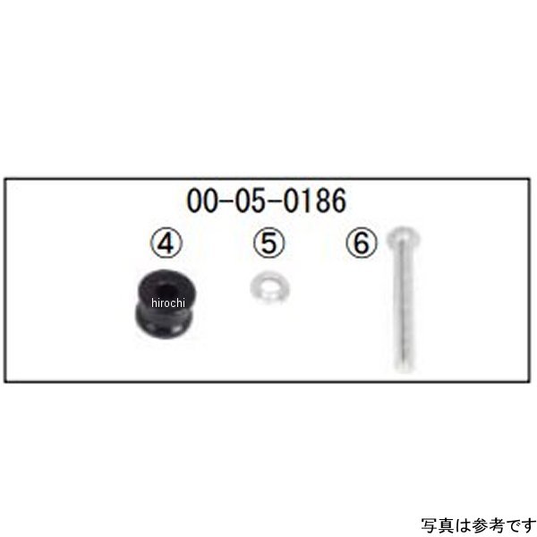 SP武川 カラーセット ボルト付き補修部品00-05-0186楽天 JP店　
