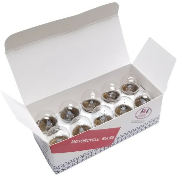 ケーアンドエス K&S バルブクリアシングル球12V 23W15mm x 18.4mm全長 34mm10個入り25-8037P楽天 JP店