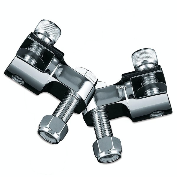 クリアキン Kuryakyn フットペグ STIRRUP エクステンダー 1-1/4インチ棒状のフットペグを採用しているほとんどのハーレー※18年以降 ミルウォーキーエイト ソフテイル、及び11年以降 XL1200X/V/C及びFXSには取...