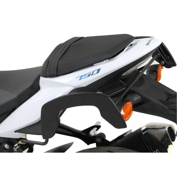 11年-16年 スズキ GSR750素材：スチール/アルミニウム耐荷重：5kg（Orbitサイドケース使用時は片側3kg）※取り付けには多少の加工が必要な場合がございますソフトサイドバックをを使用する際には「C-Bow / シーボウ」が必要...