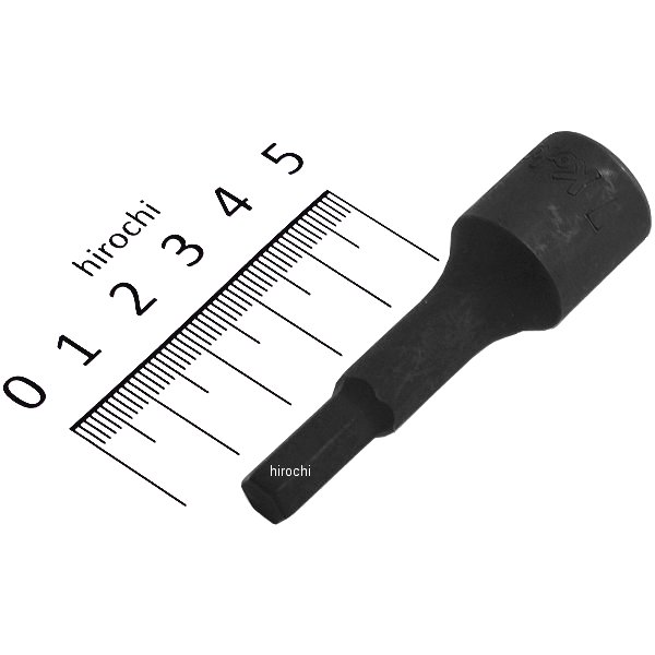 3012M.62-7 3/8インチ sq. ヘックスビットソケット 全長62mm 7mm3012M-62-7-KK楽天 JP店