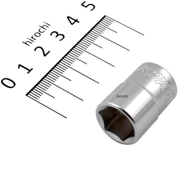 3400M-13 3/8インチ sq. 6角スタンダードソケット 13mm3400M-13-KK楽天 JP店　