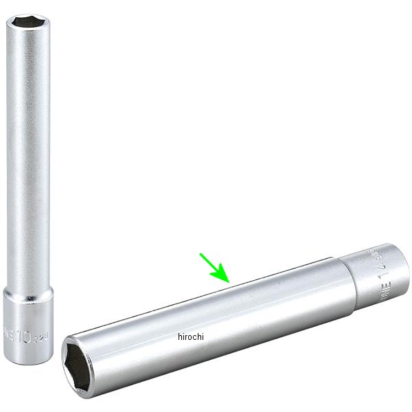 超ロングソケット(6角) 対辺 14mm 長さ 120mm 差込角 9.5mm (3/8インチ) 3S-14L120楽天 JP店