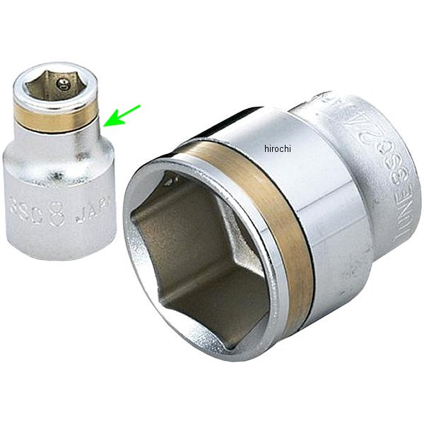 ナットキャッチソケット(6角) 対辺 8mm 長さ 26mm 差込角 9.5mm (3/8インチ) 3SC-08楽天 JP店