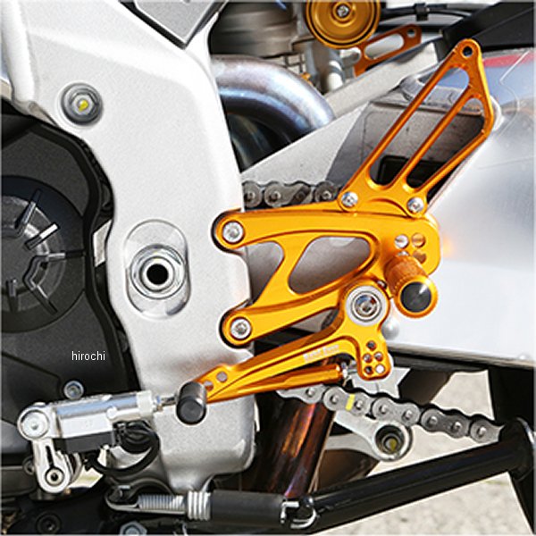 ベビーフェイス BabyFace バックステップキット 17年 アプリリア RSV417年 アプリリア トゥオーノ V4 1100 ファクトリーカラー:ゴールド【仕様説明】シフトパターン:正 20mmバック／15mmアップ20mmバック／2...
