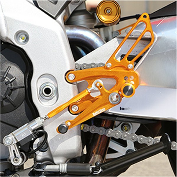 ベビーフェイス BabyFace バックステップキット レースシフト17年 アプリリア RSV417年 アプリリア トゥオーノ V4 1100 ファクトリーカラー:ゴールド【仕様説明】シフトパターン:逆 20mmバック／15mmアップ20m...