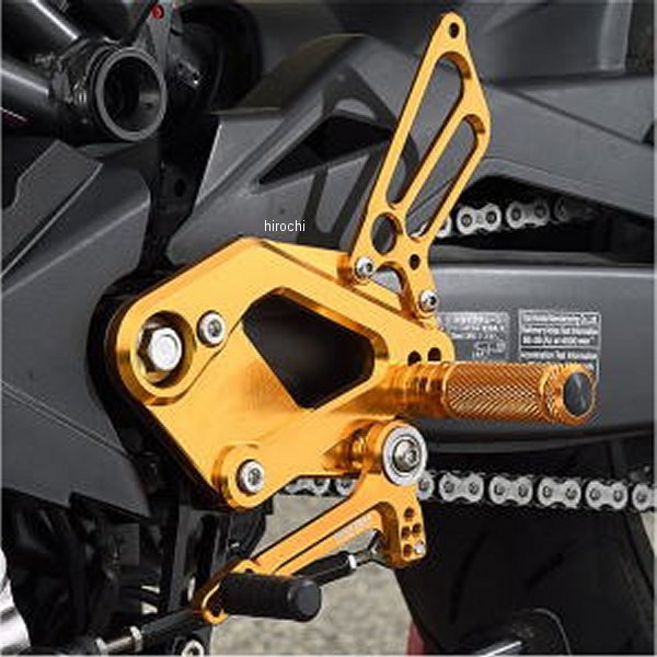 ベビーフェイス BabyFace バックステップキット18年以降 ホンダ CB250Rカラー:ゴールド【仕様説明】ポジション:455mmバック/35mmアップ55mmバック/47mmアップ67mmバック/35mmアップ67mmバック/47m...