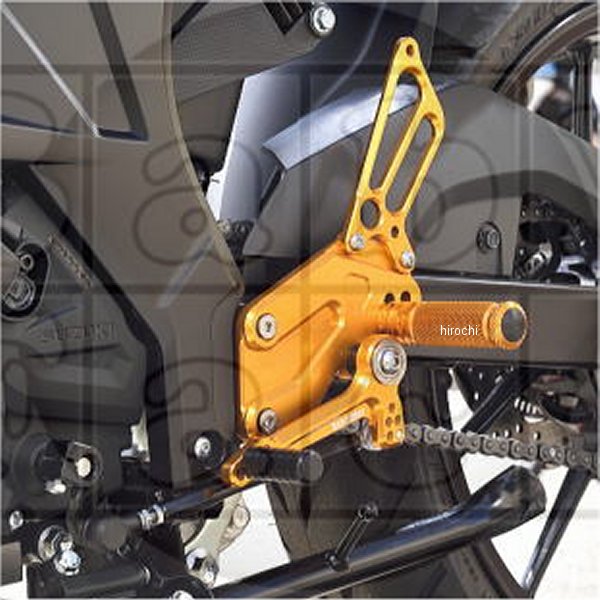 ベビーフェイス BabyFace バックステップキット18年以降 スズキ GSX-S12518年以降 スズキ GSX-R125カラー:ゴールド【仕様説明】ポジション:430mmバック/45mmアップ42.5mmバック/45mmアップ30mm...