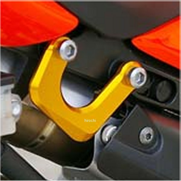 ベビーフェイス BabyFace レーシングフック04年-07年 ホンダ CBR1000RRカラー:ゴールド【仕様説明】左右セットシートレールに取り付けられているタンデムホルダーを外し、そこに取り付けていただきますと、車載する時のタイダウン...