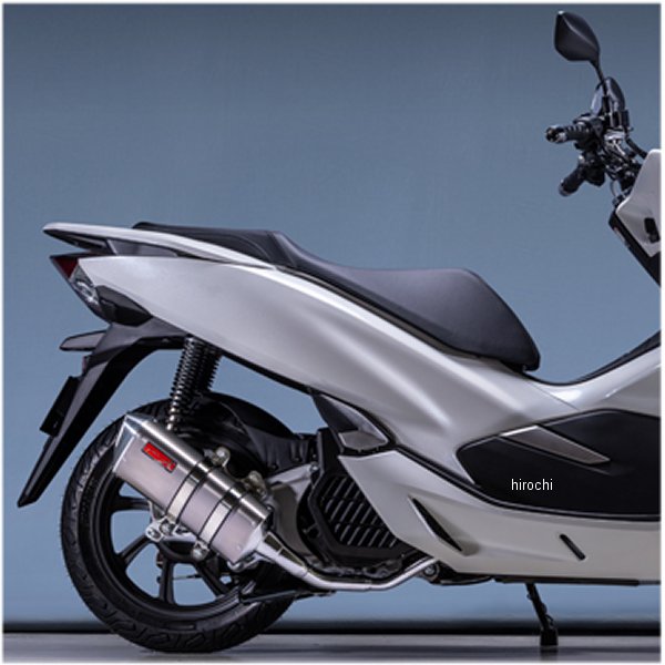 ヤマモトレーシングフルエキゾースト18年-20年 ホンダ PCX150素材/レイアウト:ステンレス フルエキサイレンサー:チタン三角形×300 アルミ削り出しエンドキャップ ゴールド（陽極酸化処理）音量:86db/4250rpm加速騒音:8...