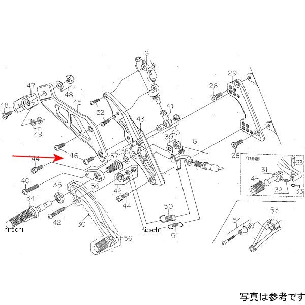 9164-H55-20 ビート BEET RH タンデムホルダーボルト CB400HV9164-H55-20楽天 JP店