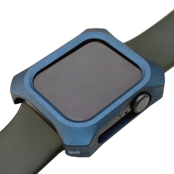 ギルドデザイン Apple Watch用ケース ソリッドバンパーApple Watch 40mm Series4.5.6/SE用サイズ:約44.6×39×13.5mmカラー:マットブルー【素材】ジュラルミンA2017S(ボディ)/チタ二ウム...