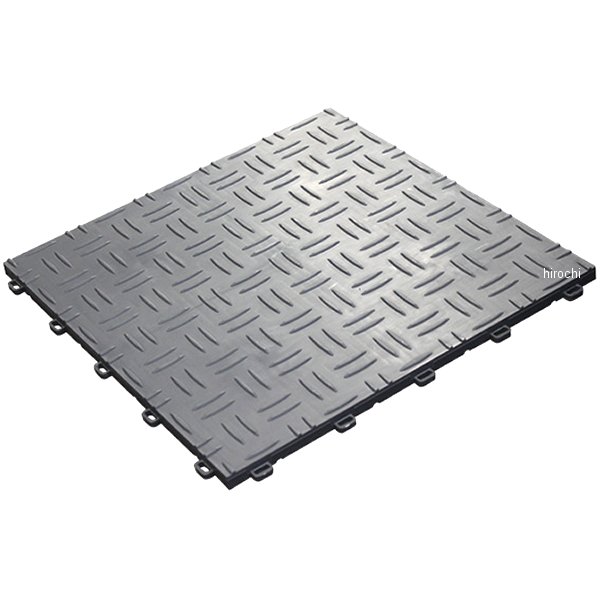 テックタイル単品カラー:ダークグレーサイズ:330mm×330×13mm素材:ポリプロピレン合成樹脂内容物:1枚【仕様説明】・広がるフロア演出テックタイル（樹脂製連結パネル）を敷くことで、デザイン性に優れたフロアを簡単に作ることができます。...