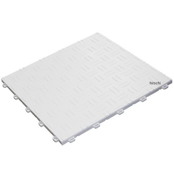 テックタイル単品カラー:ホワイトサイズ:330mm×330×13mm素材:ポリプロピレン合成樹脂内容物:1枚【仕様説明】・広がるフロア演出テックタイル（樹脂製連結パネル）を敷くことで、デザイン性に優れたフロアを簡単に作ることができます。機能...