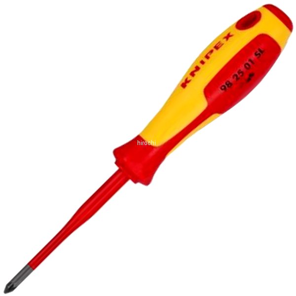 KNIPEX クニペックス 9825-01SL スリムポジ 絶縁ドライバー 1000V9825-01SL楽天 JP店