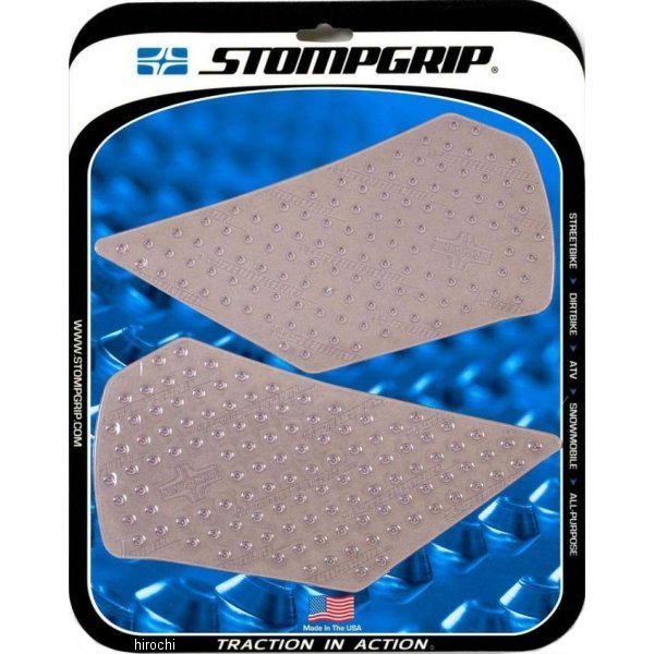 ストンプグリップ STOMPGRIP トラクションパッドタンクキット 14年-17年 KTM 1290SUPER DUKE Rカラー:クリア材質:エラストマー樹脂レーシングスーツやレザーパンツはもちろん、オフロードウエアやジーンズであっても...