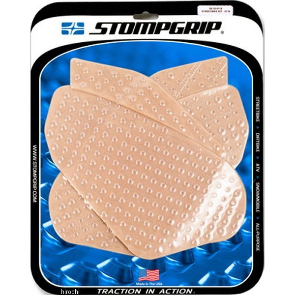 ストンプグリップ STOMPGRIP トラクションパッドタンクキット ボルケーノ15年-16年 MV アグスタ F4カラー:クリア材質:エラストマー樹脂レーシングスーツやレザーパンツはもちろん、オフロードウエアやジーンズであってもトラクショ...