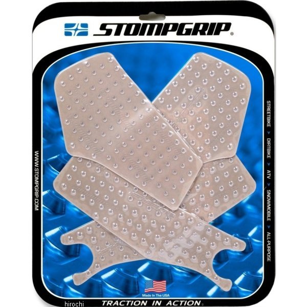 ストンプグリップ STOMPGRIP トラクションパッドタンクキット ボルケーノ17年-20年 ホンダ CRF250L RALLYカラー:クリア材質:エラストマー樹脂レーシングスーツやレザーパンツはもちろん、オフロードウエアやジーンズであっ...