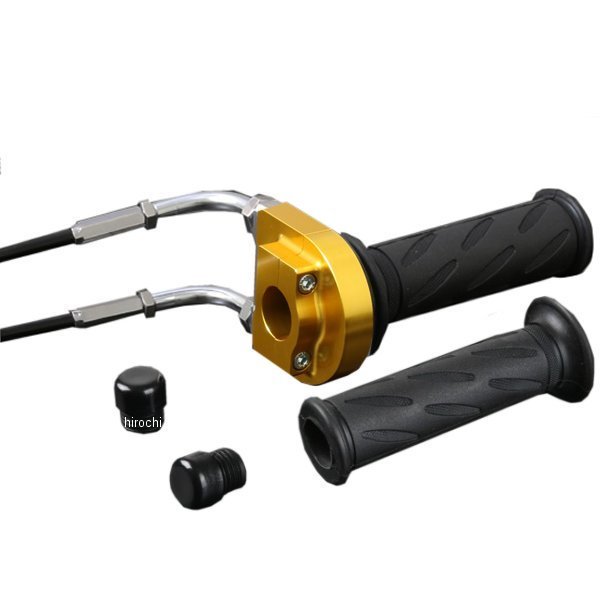 ピーエムシーPMCハイスロキットT-1汎用カラー:ゴールドスロットル巻取り径:36φ付属ワイヤー:90cm-スタンダート【仕様説明】フッ素樹脂を採用し摩擦抵抗の軽減と、 グリスアップ等のメンテナンス頻度を最小限に済ませる事を実現。マルチホー...