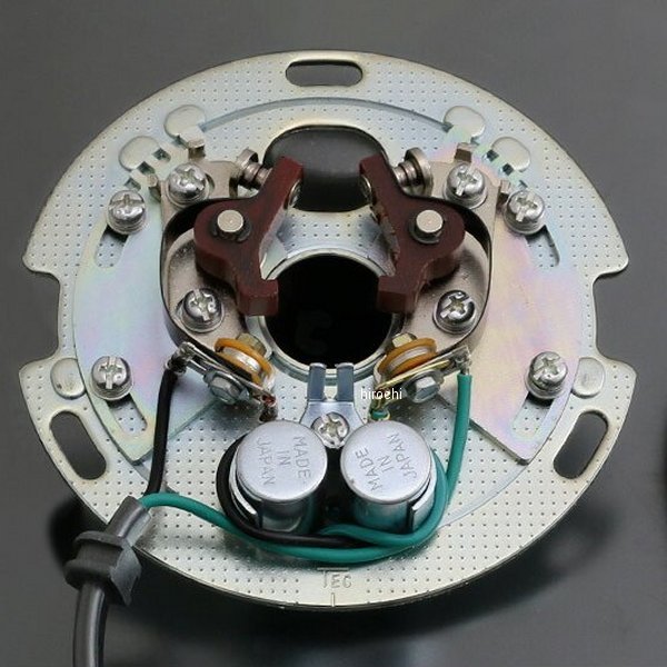 81-2601 ピーエムシー PMC ポイントAssyカワサキ Z1、Z2STDのポイント点火にこだわる方にお勧めです。アッセンブリーでのデリバリーのほか、消耗部品のコンタクトポイント、コンデンサはリペア用の単品販売も用意しています。対応純...