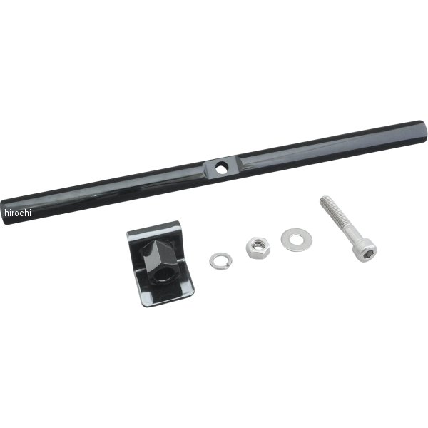 ネオファクトリー ストレートバーウインカーステー91年-05年 ダイナモデルカラー:ブラック素材:バー アルミ/ブラケット・ボルト類 スチール横幅:275mm最大直径:約16mmウインカーホール:M8-1.25ボルト差し込み側平面長:約20...