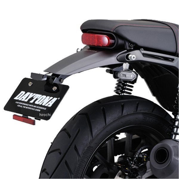 デイトナ LEDフェンダーレスキット21年 ホンダ GB350S23年-25年 ホンダ GB350S2021年度新基準に基づくナンバー角度40°設計メインブラケット:スチール製電着黒塗装ウインカー&リフレクターステー:アルミ製ブラックアルマ...