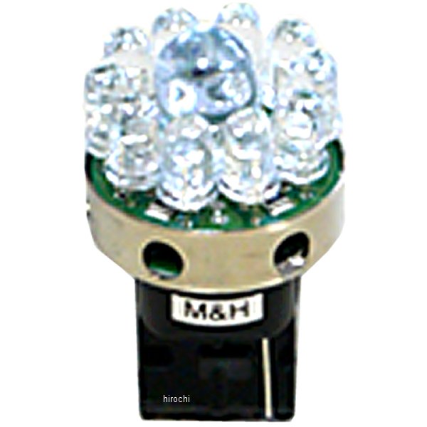 EB673 RE M&H マツシマ イレブンビーム ストップランプ テールランプ用 12V ウエッジW 赤EB673 RE楽天 JP店　