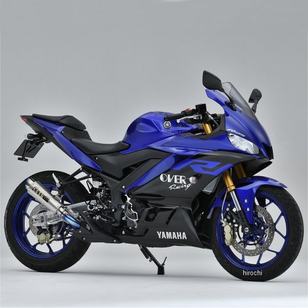 オーヴァー OVER スリップオンマフラー GP-PERFORMANCE RS-R18年-21年 ヤマハ MT-2518年-21年 ヤマハ YZF-R25チタンテールパイプ:φ50.8チタンサイレンサー:GP-Performance RS/...