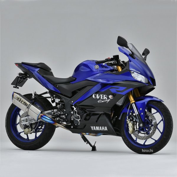 オーヴァー OVER フルエキゾースト TT-Formula RS 2-118年-21年 ヤマハ YZF-R25チタンエキパイ:φ35-50.8チタンテールパイプ:φ60.5チタンサイレンサー:TT-Formula RS 350mm音量:9...