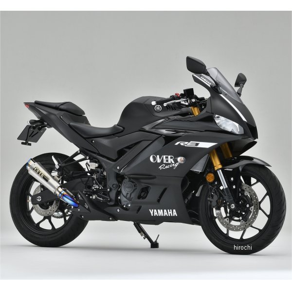 オーヴァー OVER スリップオンマフラー GP-PERFORMANCE RS20年-22年 ヤマハ MT-0319年-21年 ヤマハ YZF-R3チタンテールパイプ:φ50.8チタンサイレンサー:GP-PERFORMANCE RS/L22...