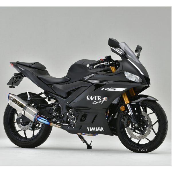 オーヴァー OVER フルエキゾースト TT-Formula RS19年-21年 ヤマハ YZF-R3チタンエキパイ:φ35-50.8チタンテールパイプ:φ60.5チタンサイレンサー:TT-Formula RS 350mm音量:94db(近...