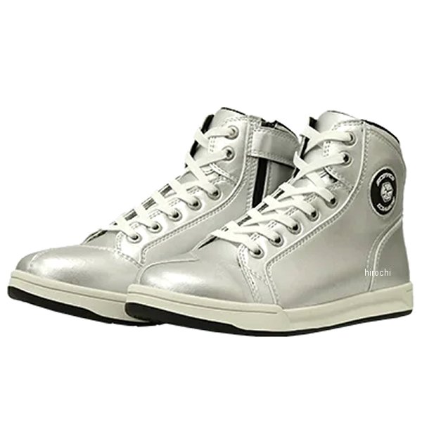 スコイコ SCOYCO カジュアルライディングシューズサイズ:37(23.5cm)カラー:シルバー素材:キャンバス【仕様説明】カジュアルな雰囲気で、スニーカーのようなバイク用ライディングシューズ。踵から土踏まずにかけてスチールプレートと樹脂...