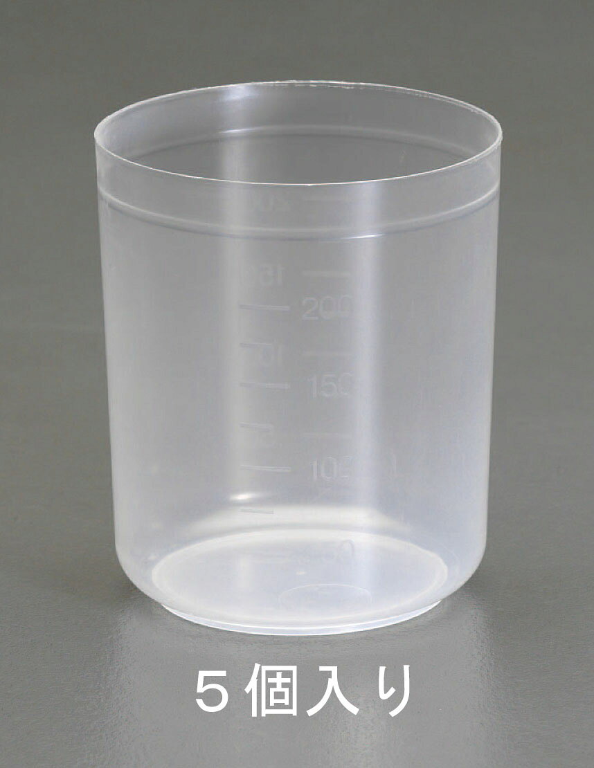 材質：ポリプロピレン容量：500mlサイズ：85X113mm入数：5個目盛付射出成形による透明度の良いカップ000012233457　