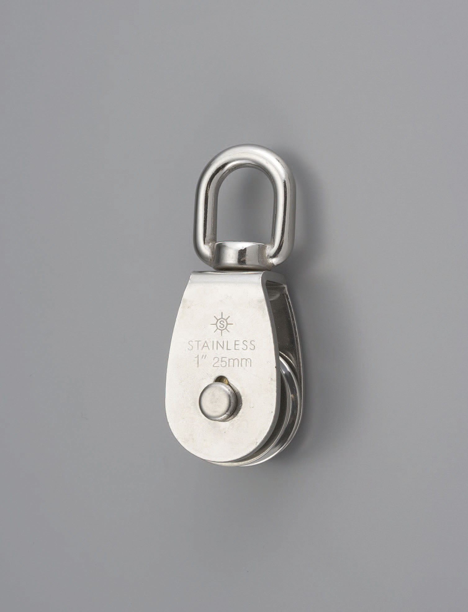 ●材質:ステンレス(SUS316)●車径:37.7mm●全長:97.8mm●使用ロープ径:7.9mm●使用荷重:270kg000012219087楽天 JP店　