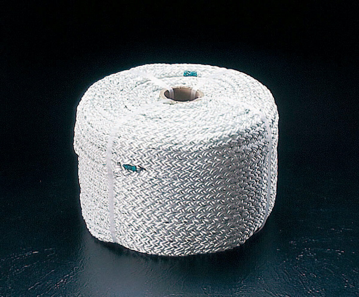 ●サイズ:φ16mm×100m●重量:15.65kg●引張強度:56.2kN●構造:八つ打ち●材質:ナイロン●用途:船舶係留索・曳航索・レインジャーロープ・リードロープ高強力・高伸度・衝撃吸収性が良い・弾力回復が良い000012239113...