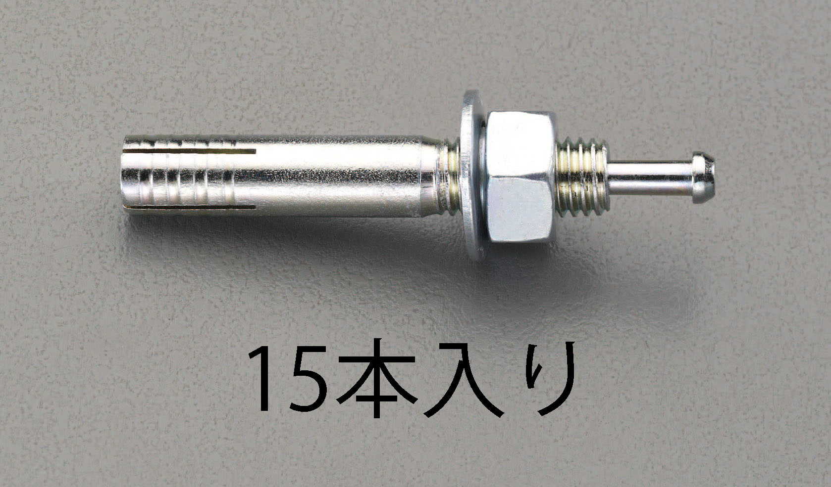 ●ねじサイズ:M16●全長:100mm●下穴径:φ17.0mm●材質:電気亜鉛メッキ●入数:15本芯棒打ち込み式000012259633楽天 JP店　