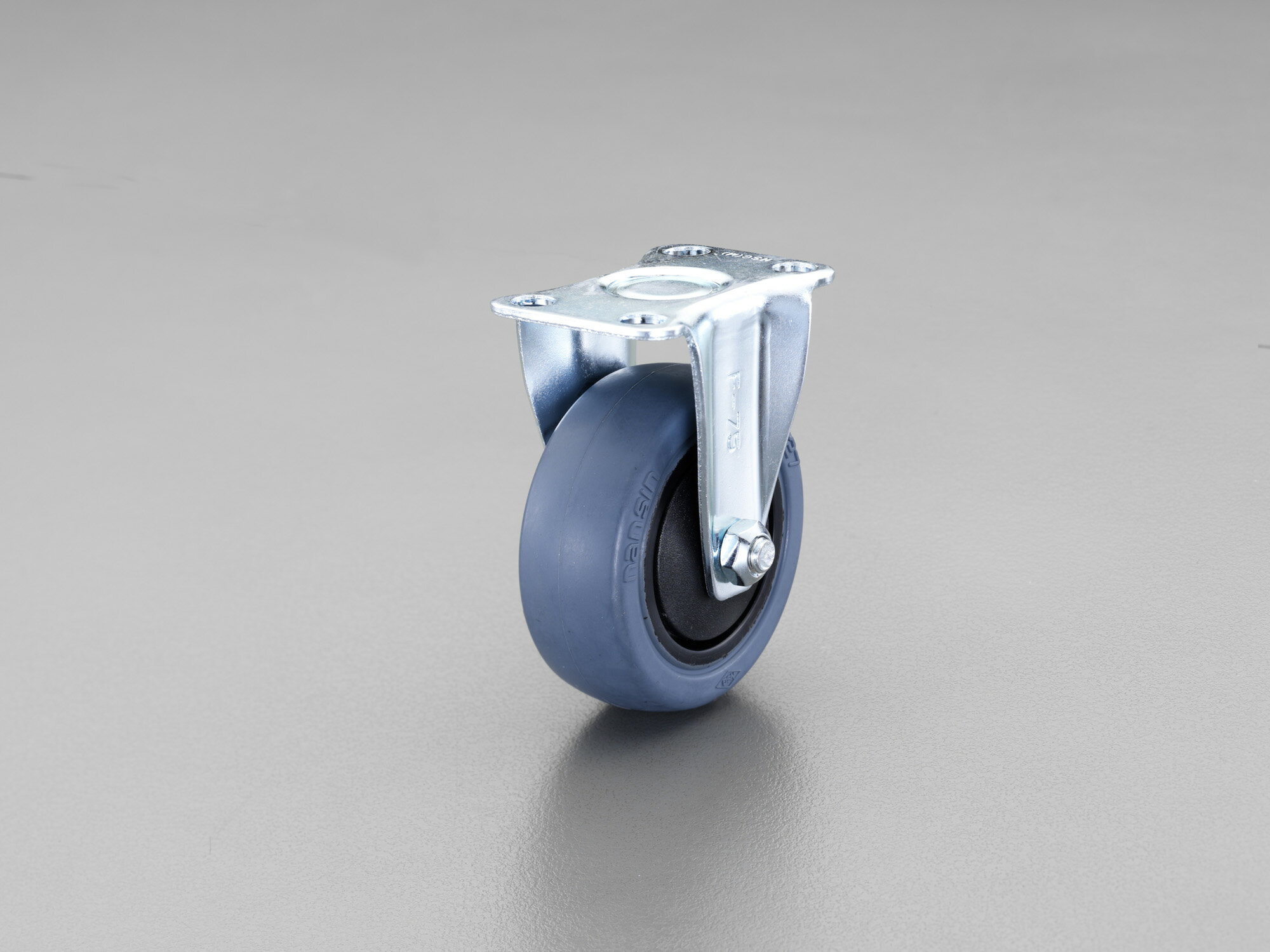 ●材質:金具:ユニクロームメッキ、車輪:ゴム●車輪径×幅:75×25mm●耐荷重:60kg●全高:93mmベアリング入固定000012258184　